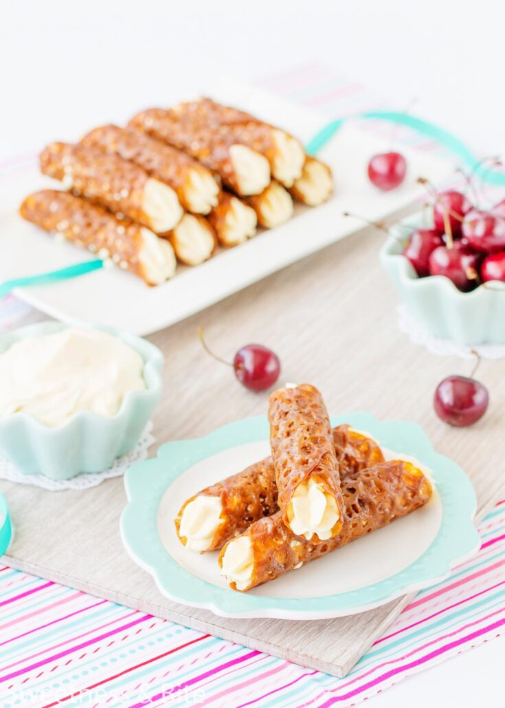 Gluten Free Brandy Snaps! - Sweetness and Bite