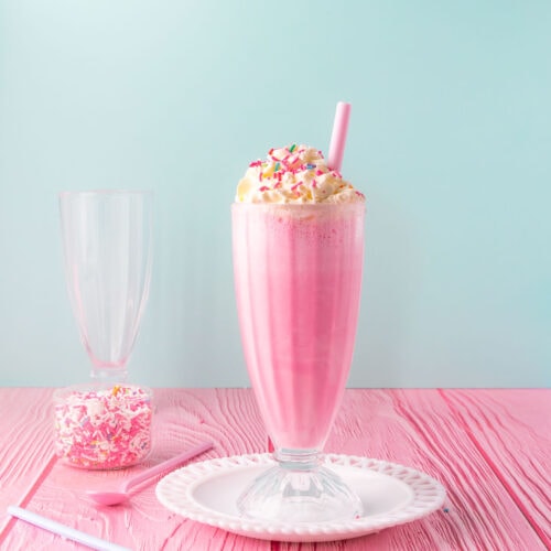 Pink Panther (Raspberry Lemonade Ice Cream Float) - Sweetness and Bite