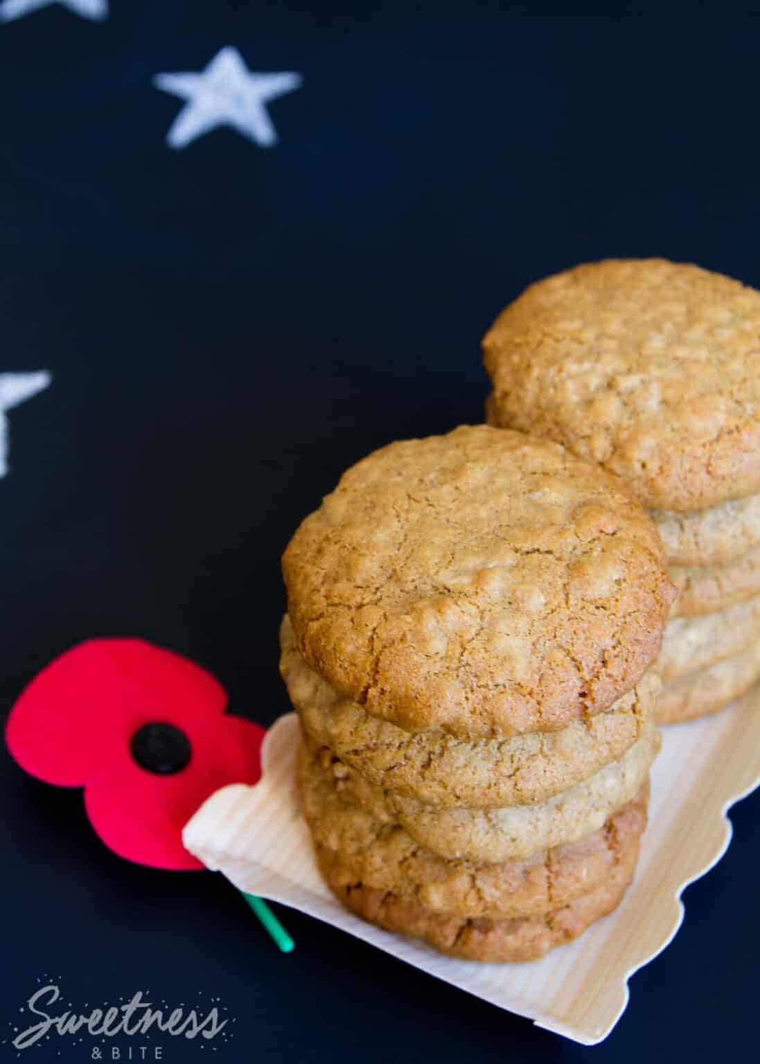 Gingerzac Biscuits - Sweetness and Bite