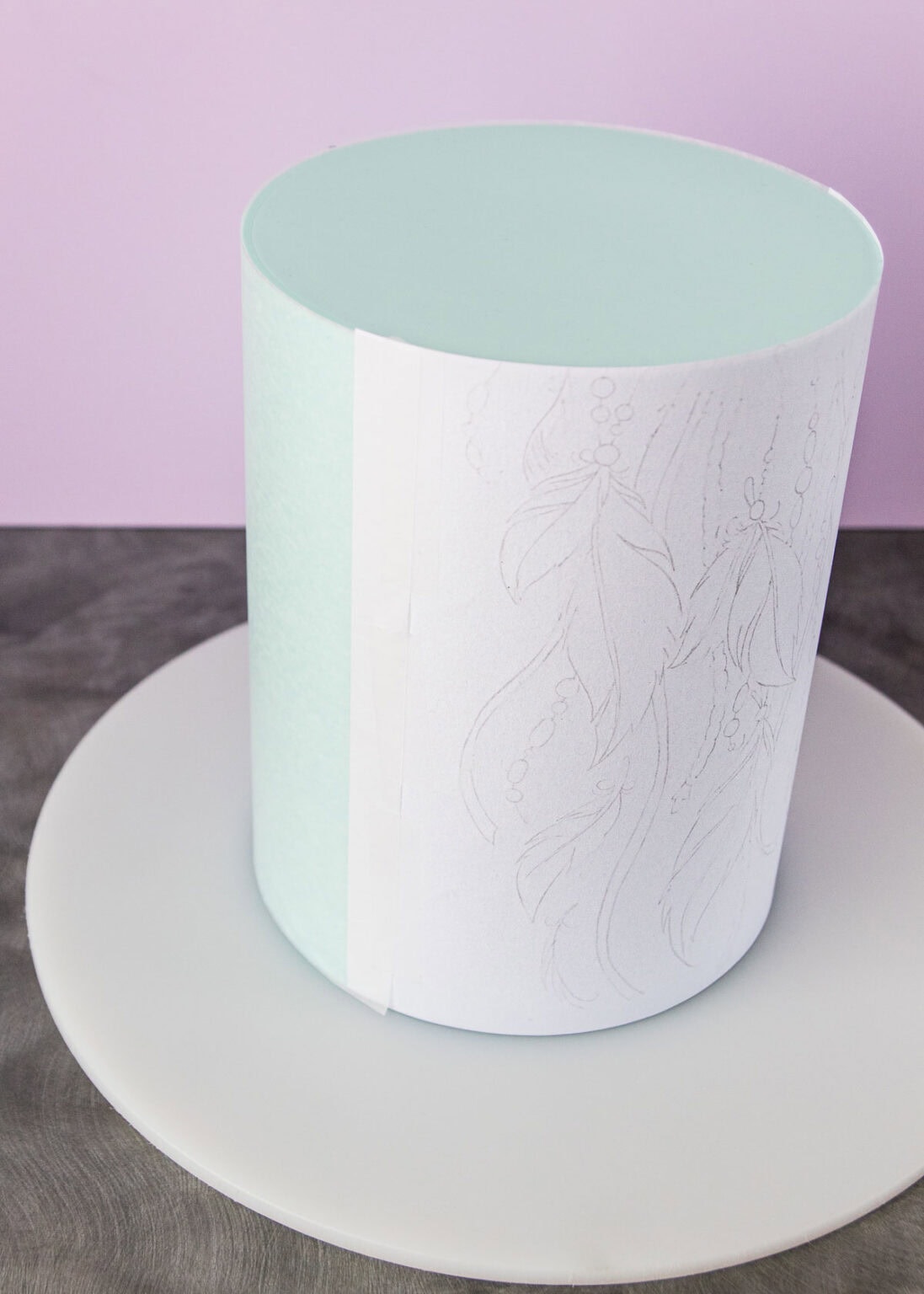 Cake Painting Tutorial - How to Paint on a Cake - Sweetness and Bite