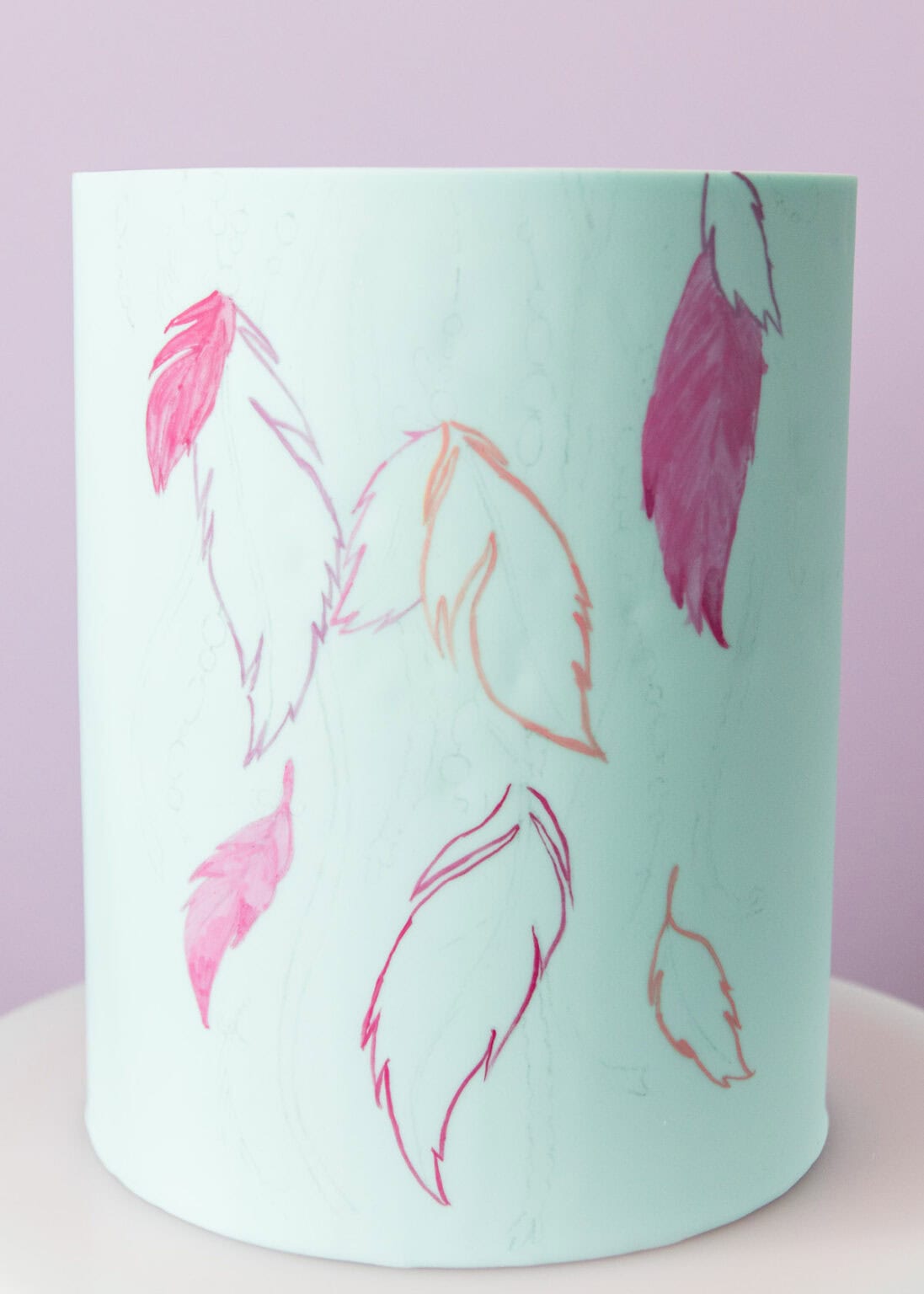 Cake Painting Tutorial - How to Paint on a Cake - Sweetness and Bite