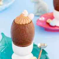 Milk Chocolate Mousse Easter Eggs - Easy Easter Dessert - Sweetness and ...