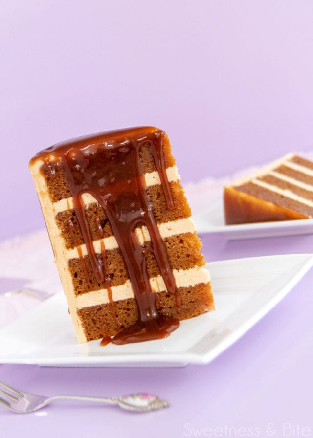 Caramel Mud Cake - made with real caramel! (GF option)