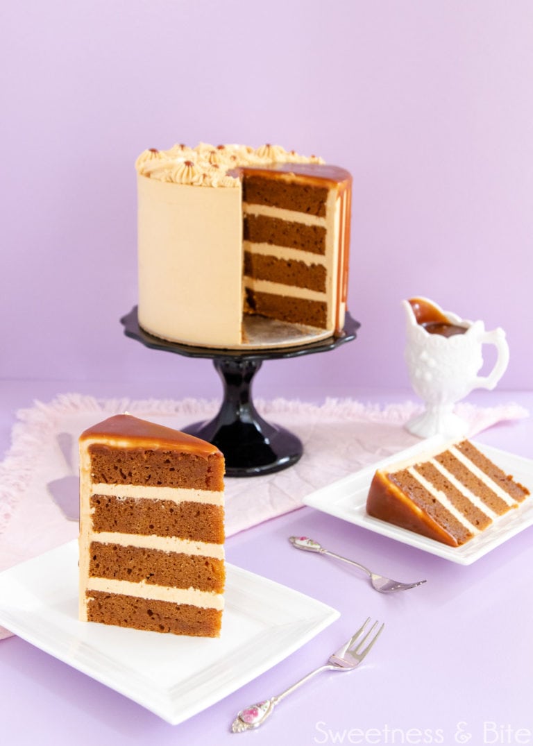 Caramel Mud Cake - made with real caramel! (GF option)