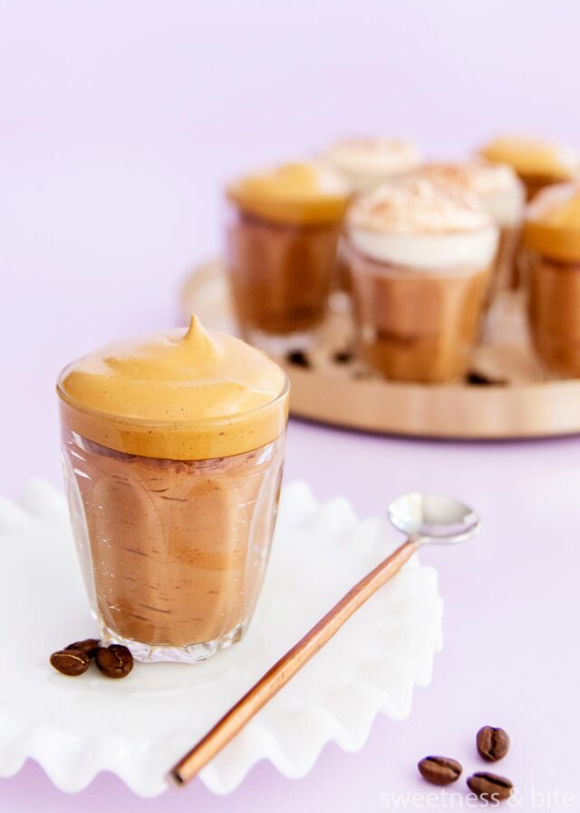 Easy Mocha Mousse (4 ingredients!) - Sweetness and Bite