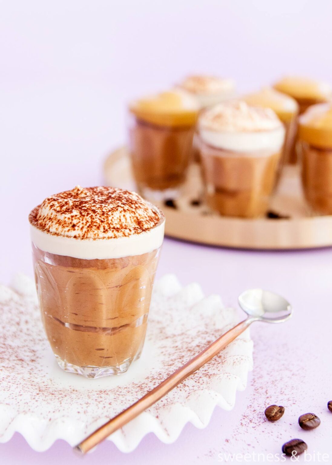 Easy Mocha Mousse (4 ingredients!) - Sweetness and Bite