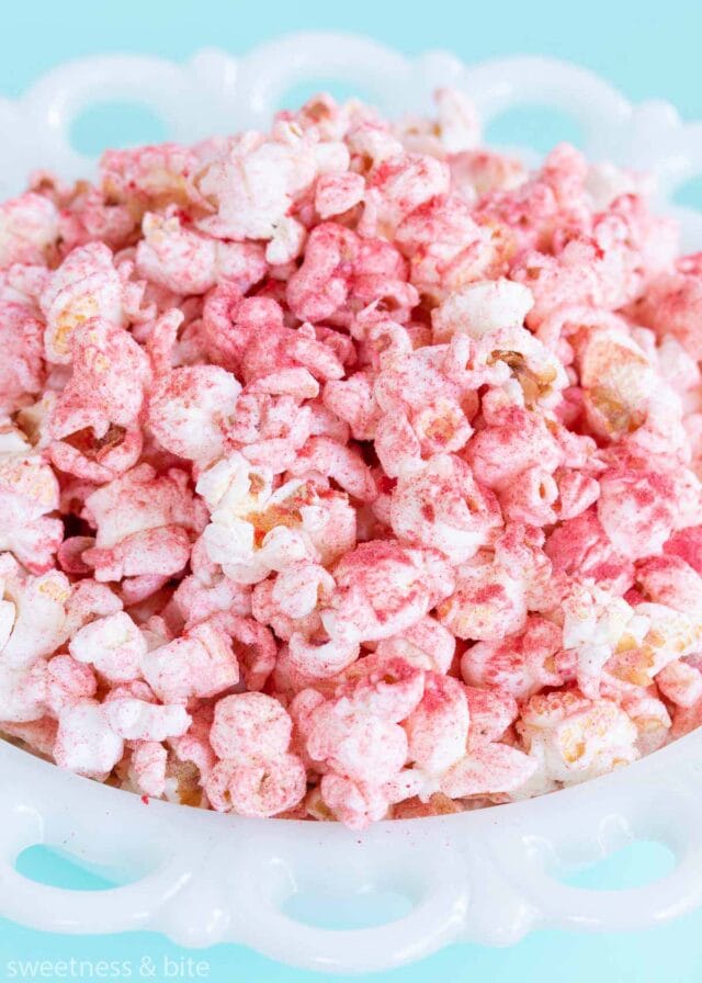 Easy Fruity Popcorn - Natural Colours + Flavours + Gluten Free!