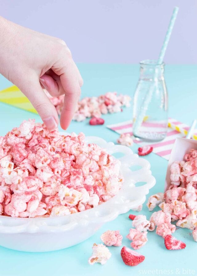 Easy Fruity Popcorn - Natural Colours + Flavours + Gluten Free!
