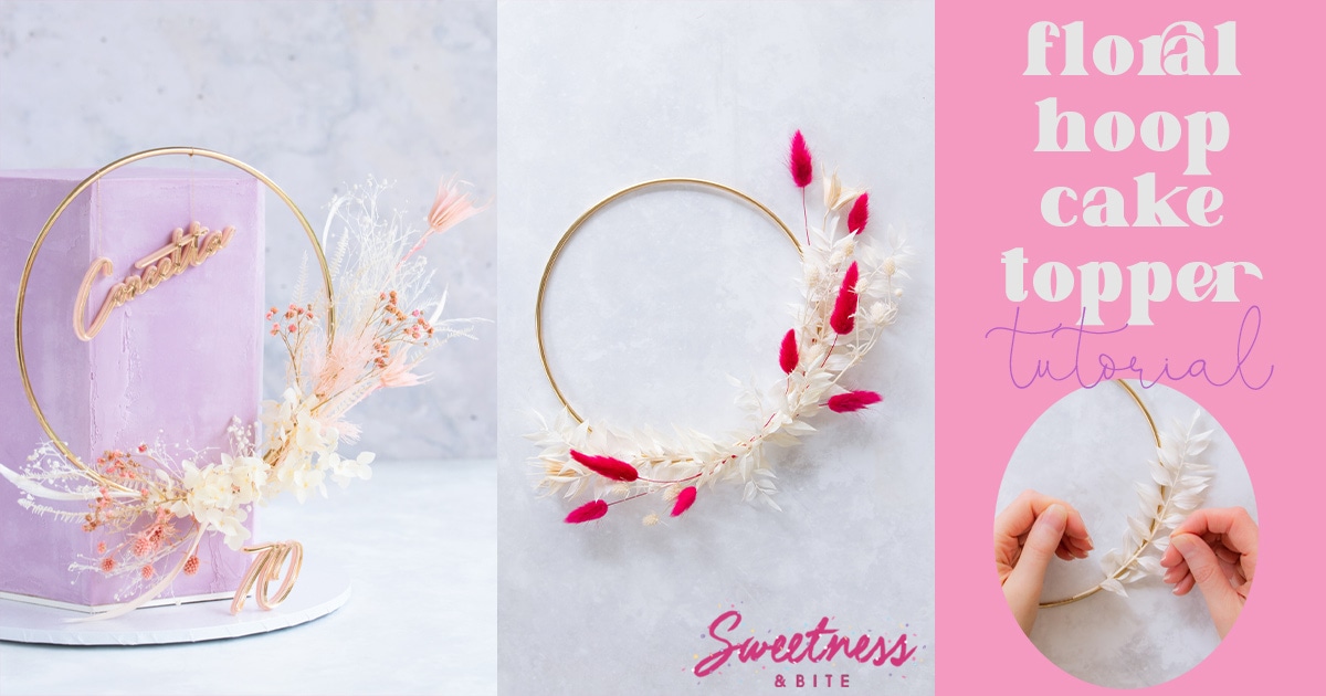 Floral Cake Topper Tutorial - Sweetness and Bite