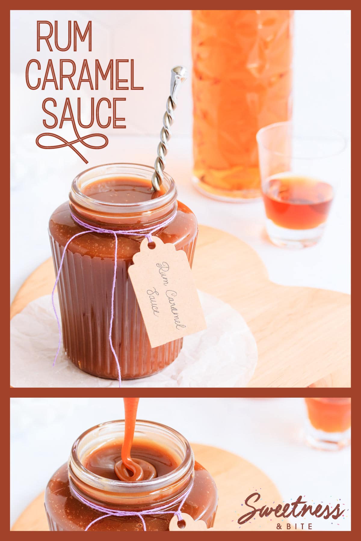 Rum Caramel Sauce - Sweetness and Bite