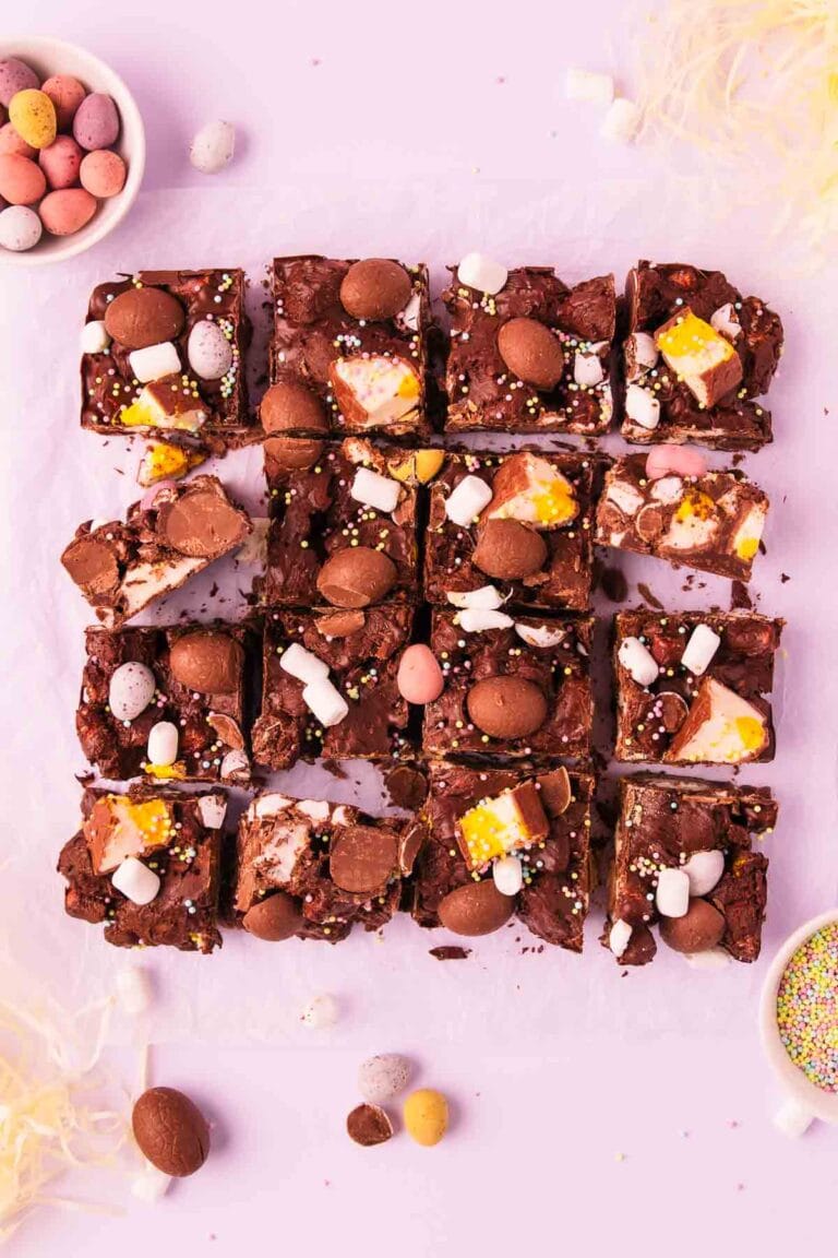 Easter Egg Rocky Road 🐣 Easy recipe! - Sweetness and Bite