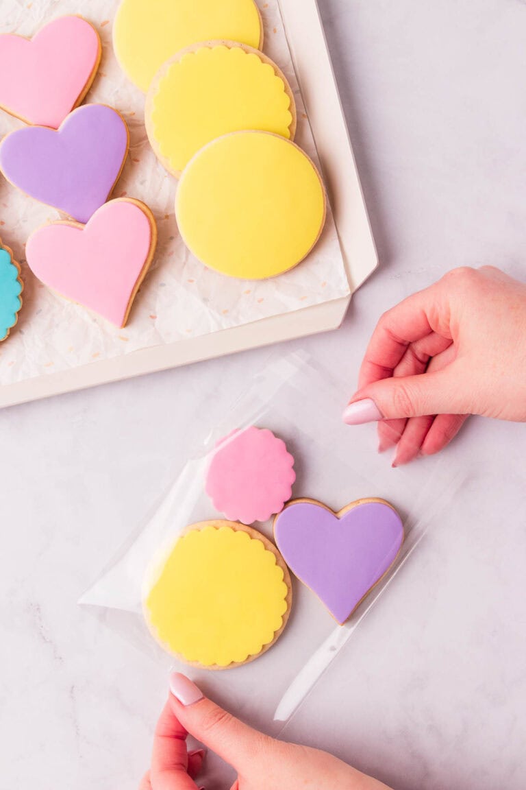 How to Decorate Sugar Cookies with Fondant - Easy Tutorial! - Sweetness ...