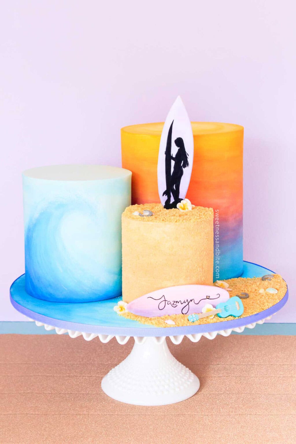 How to Make Edible Sand for Cakes and Cookies - Easy Recipe - Sweetness ...