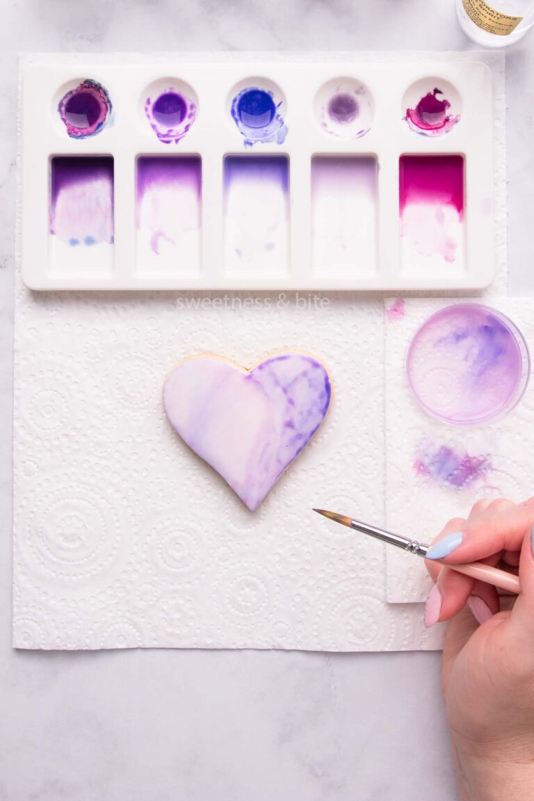 Painting on Cookies Tutorial - Sweetness and Bite