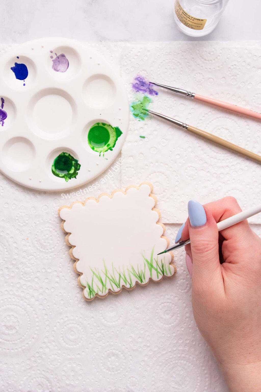 Painting on Cookies Tutorial - Sweetness and Bite