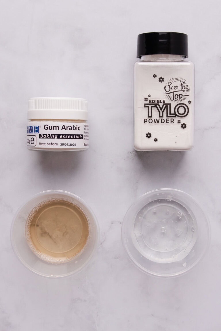 How to Make Edible Glue - Easy Edible Glue Recipe! - Sweetness and Bite