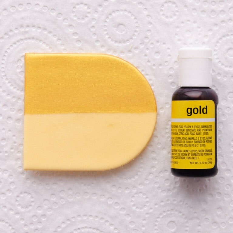 How to Make Edible Gold Paint - Sweetness and Bite